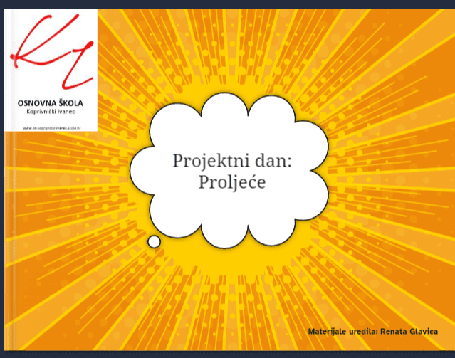 Edutorij | Primjer dobre prakse- projektni dan u predmetnoj nastavi (tema: PROLJEĆE)